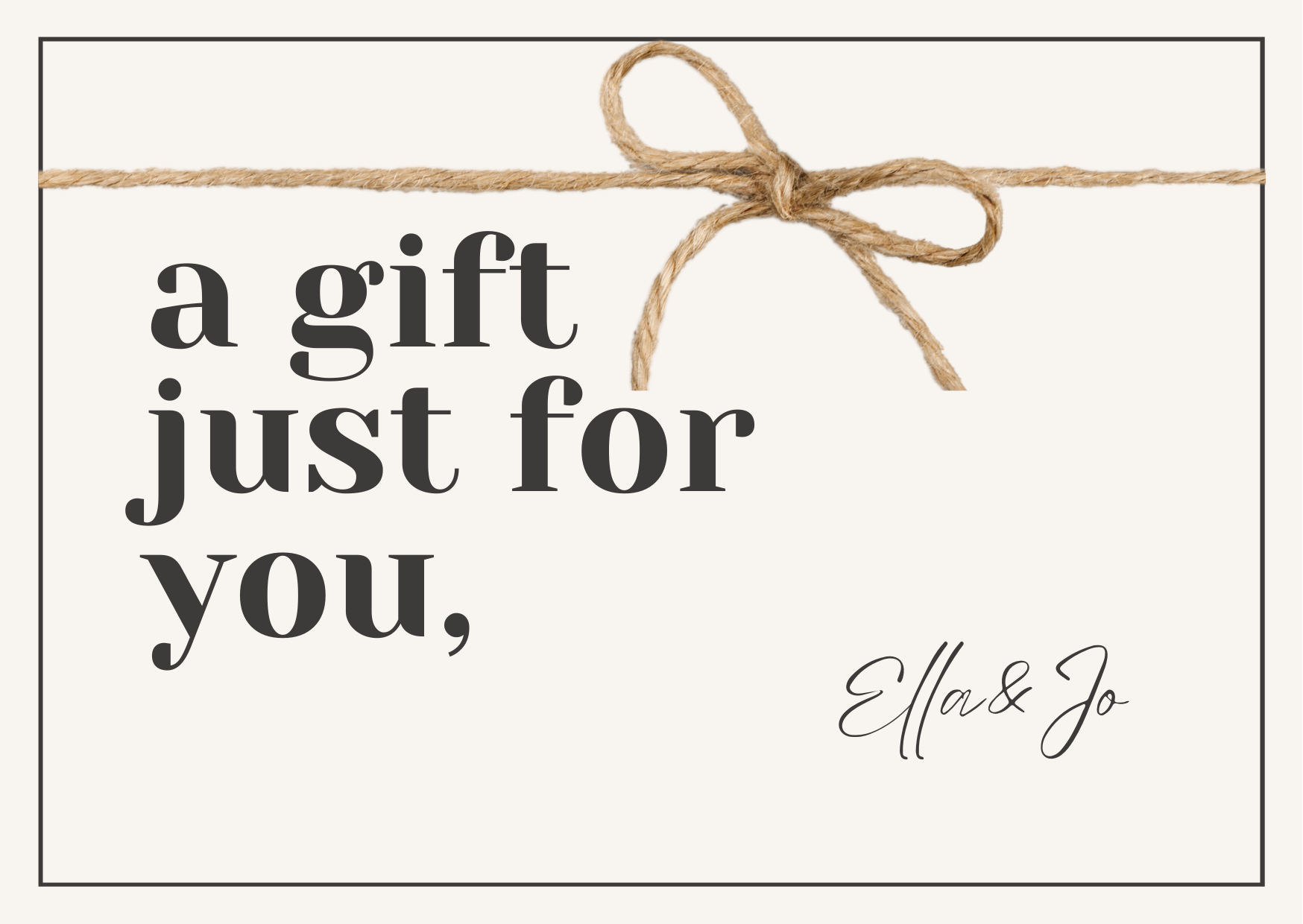 Ella & Jo Gift Card – Ella and Jo